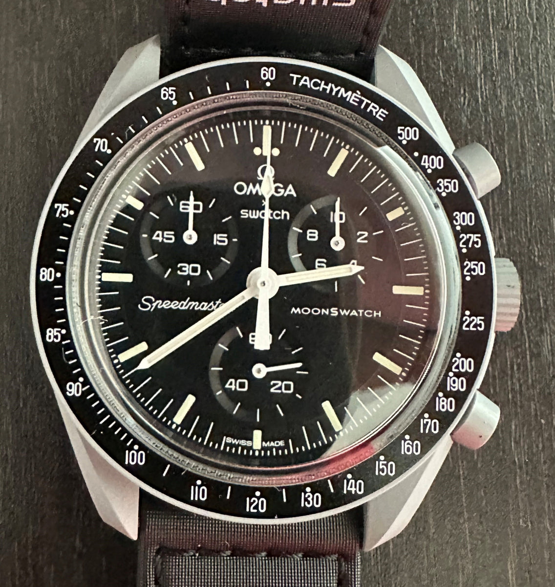 Swatch Bioceramic Moonswatch | Omega Swatch Moonwatch | Harley's Time ...