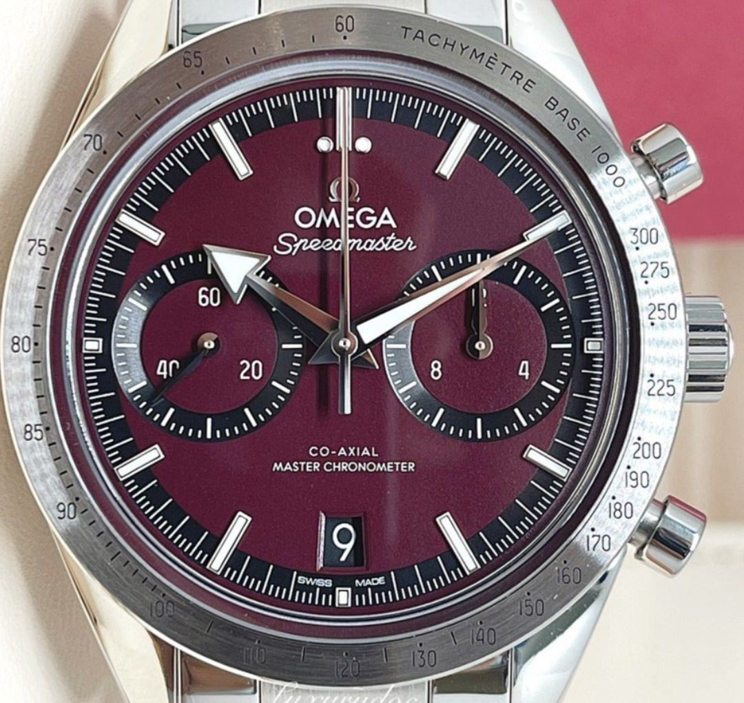 Omega Speedmaster '57 CO‑AXIAL | Omega Red Dial Watch | Harley's Time ...