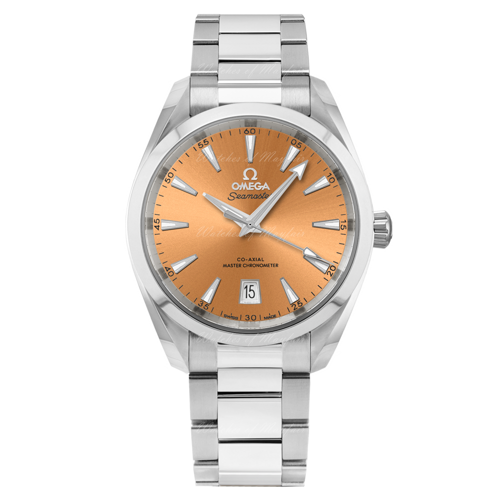 Omega Seamaster Aqua Terra 150M Chronometer Saffron 38mm 220.10.38.20 ...