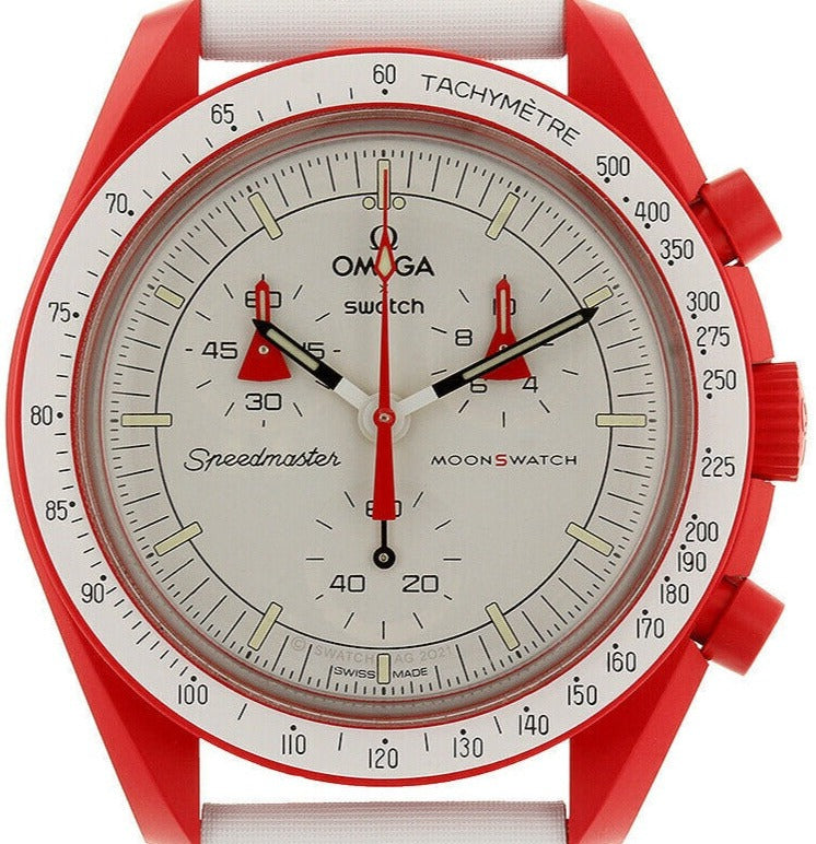 Omega Swatch Bioceramic Moonswatch "Mission to Mars" | Harley's Time ...