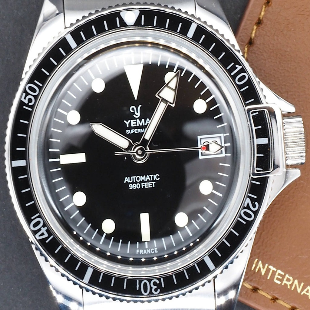 Yema Superman Heritage 39mm | Yema Superman Watch | Harley's Time – HT llc