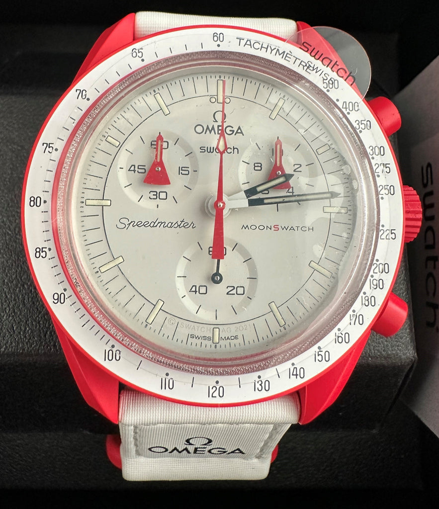 Omega Swatch Bioceramic Moonswatch "Mission to Mars" | Harley's Time ...